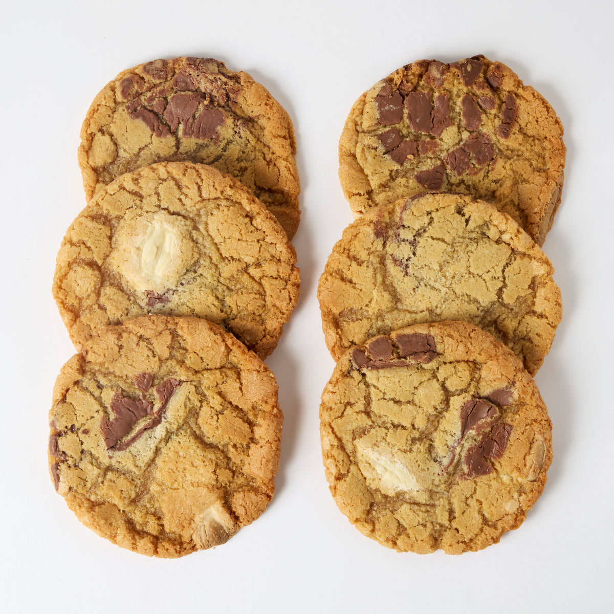 Milk & White Chocolate Chip Cookies – Blondies Kitchen