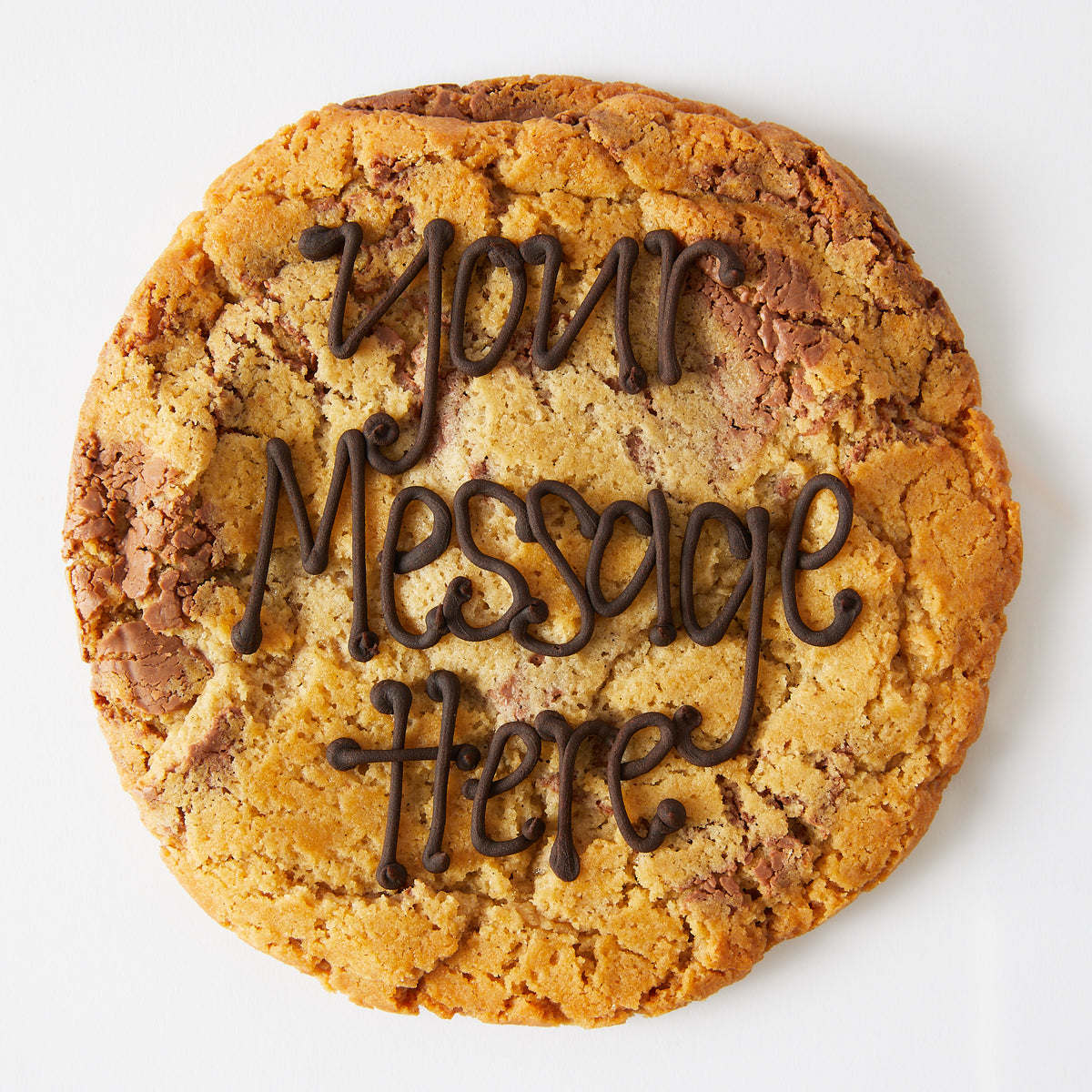 Milk Choc 7 inch Personalised Cookie – Blondies Kitchen